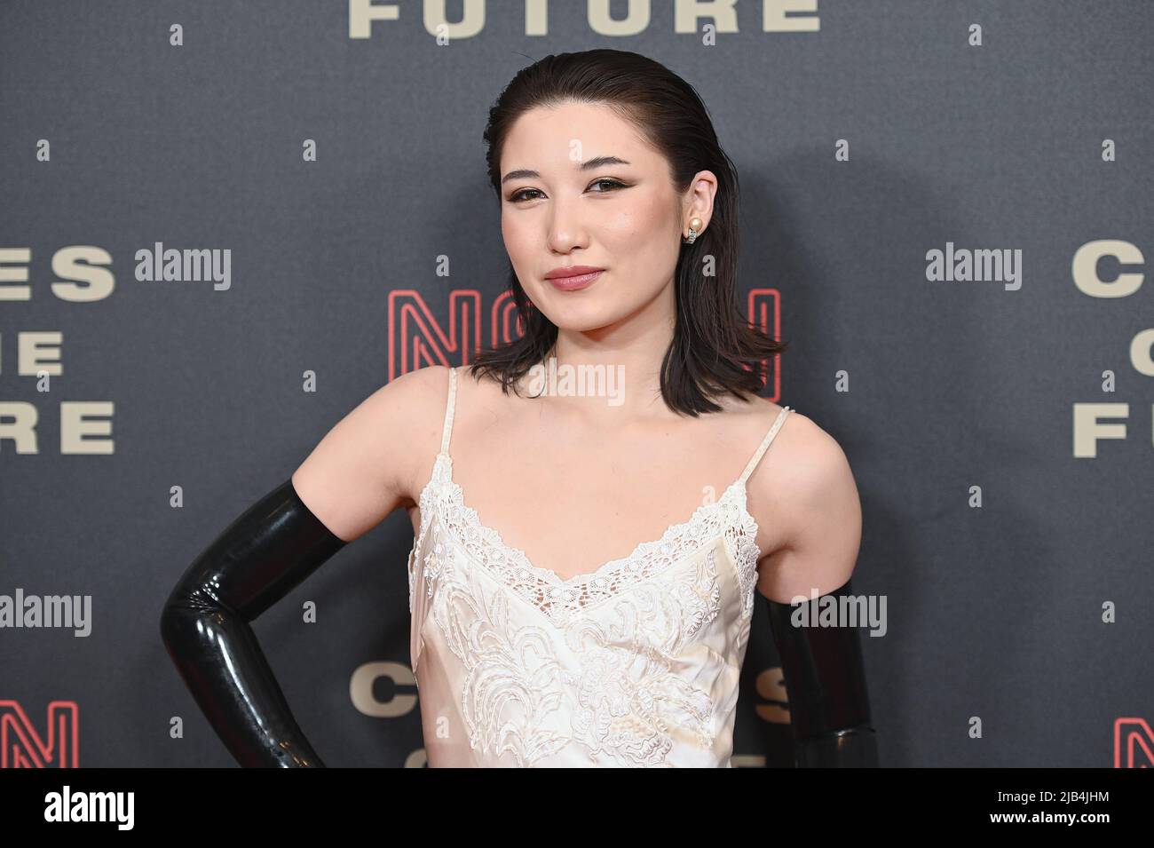 Ashley “Bestdressed” Rous attends the “Crimes Of The Future" New York ...