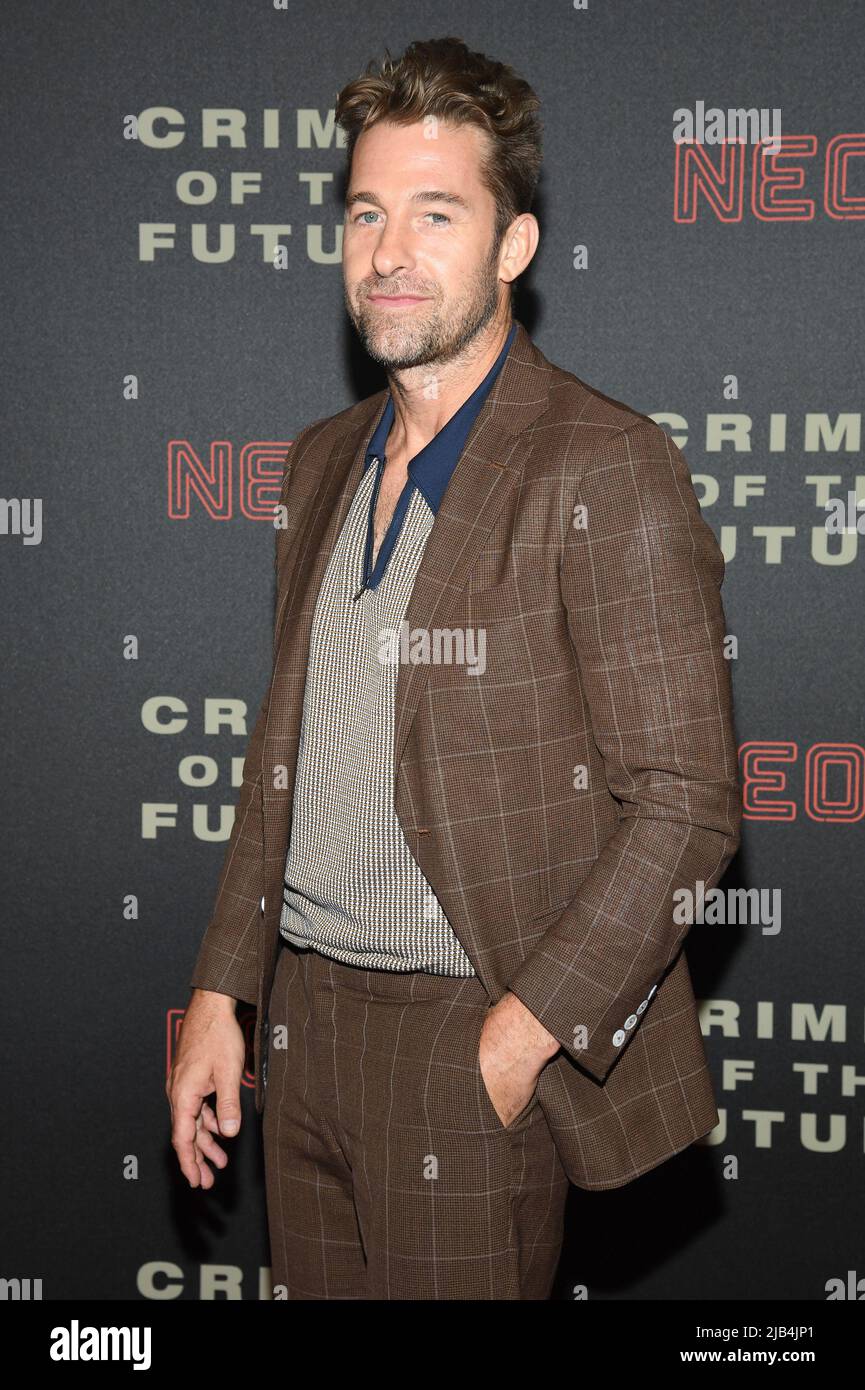 Scott Speedman attends the “Crimes Of The Future" New York Premiere at ...