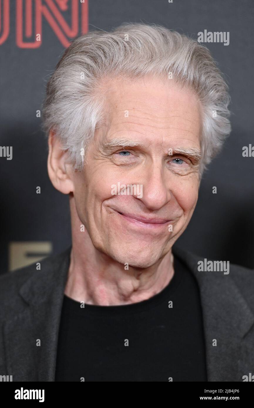 New York, USA. 02nd June, 2022. Director David Cronenberg attends the ...