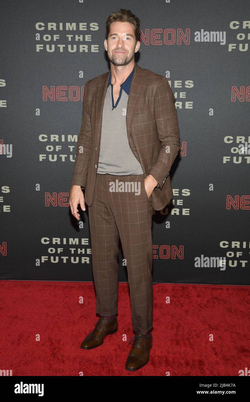 Scott Speedman attends the “Crimes Of The Future" New York Premiere at ...