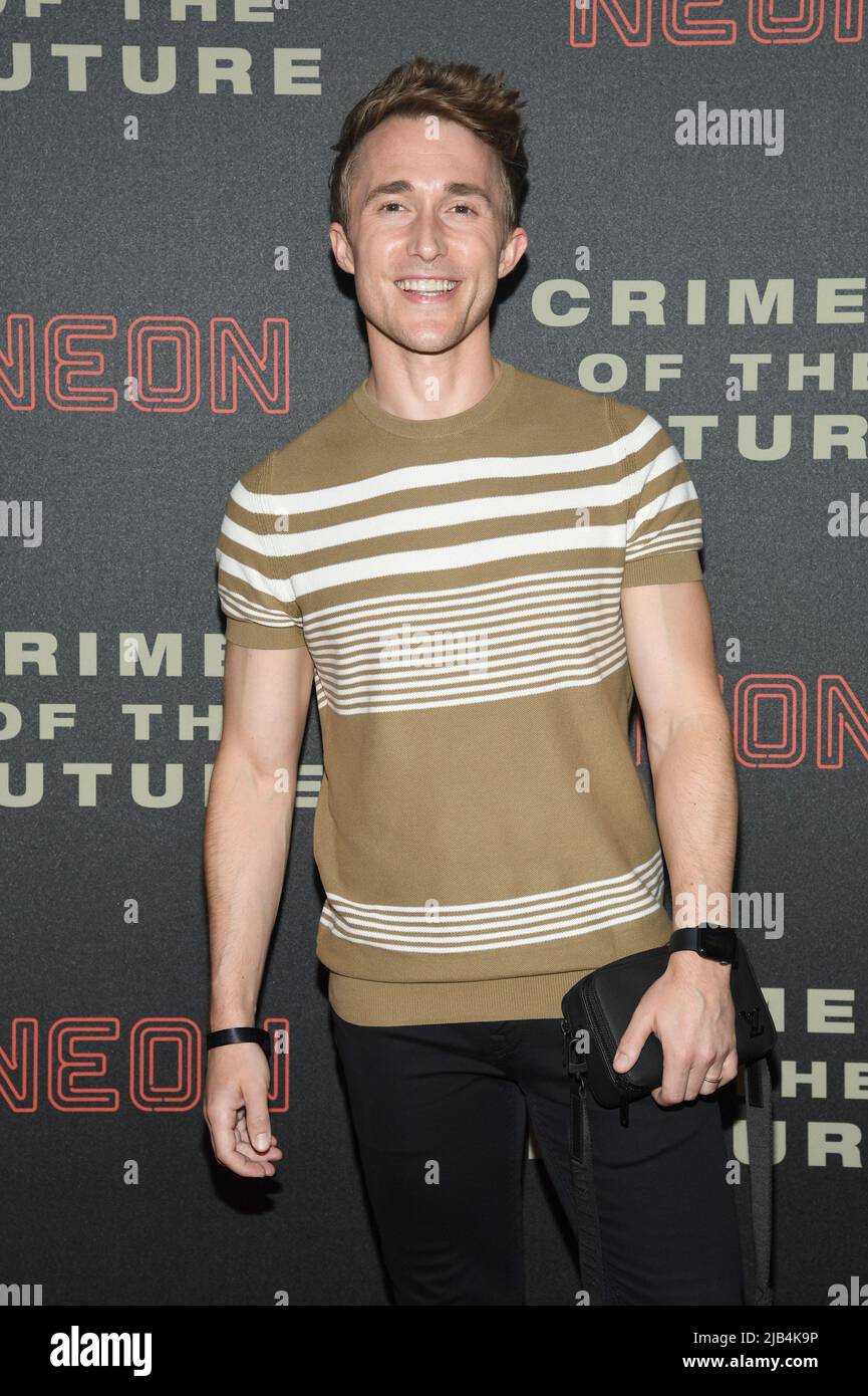 Ben Baur attends the “Crimes Of The Future" New York Premiere at Walter ...