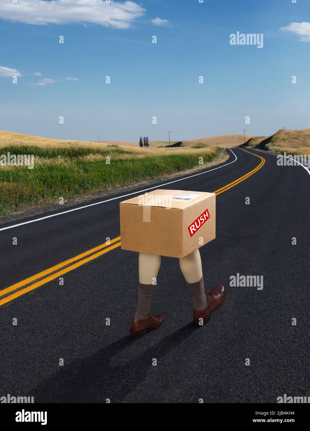 Delivery package hi-res stock photography and images - Alamy