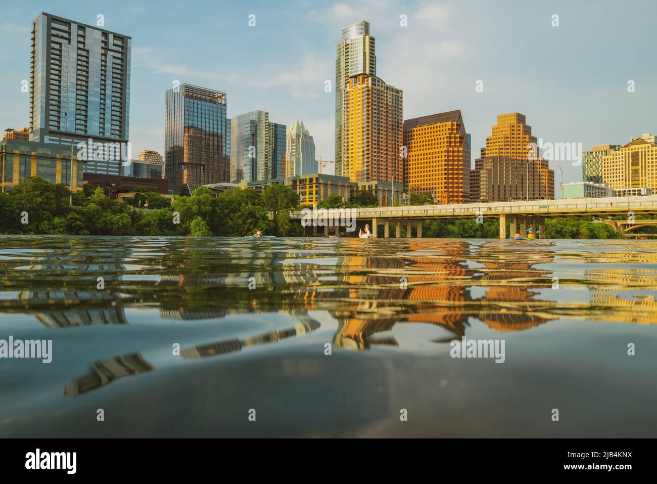 View of Downtown Austin Texas in USA Stock Photo - Alamy
