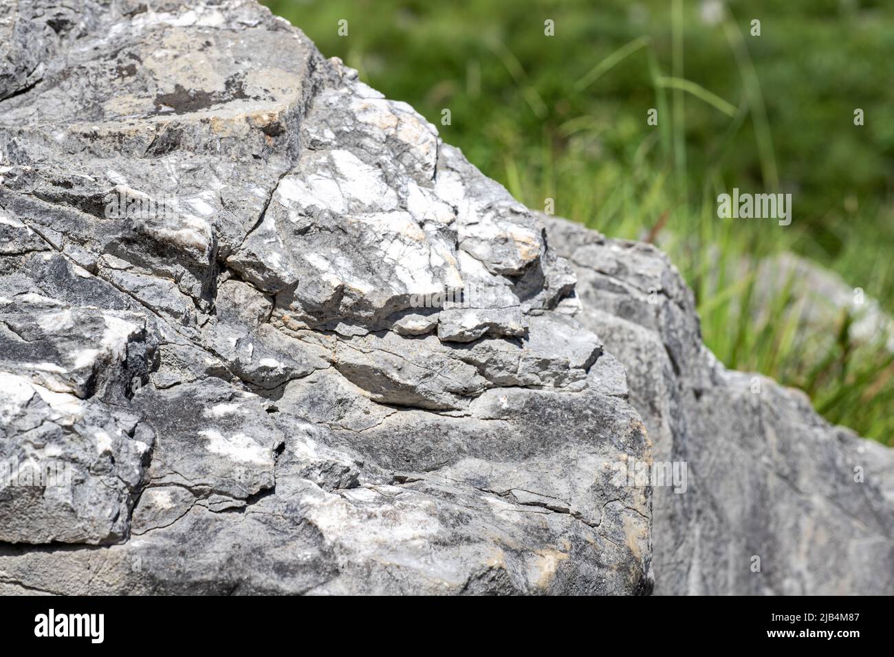 Close up Limestone in Akiyoshidai Quasi-National Park, Mine, Yamaguchi ...