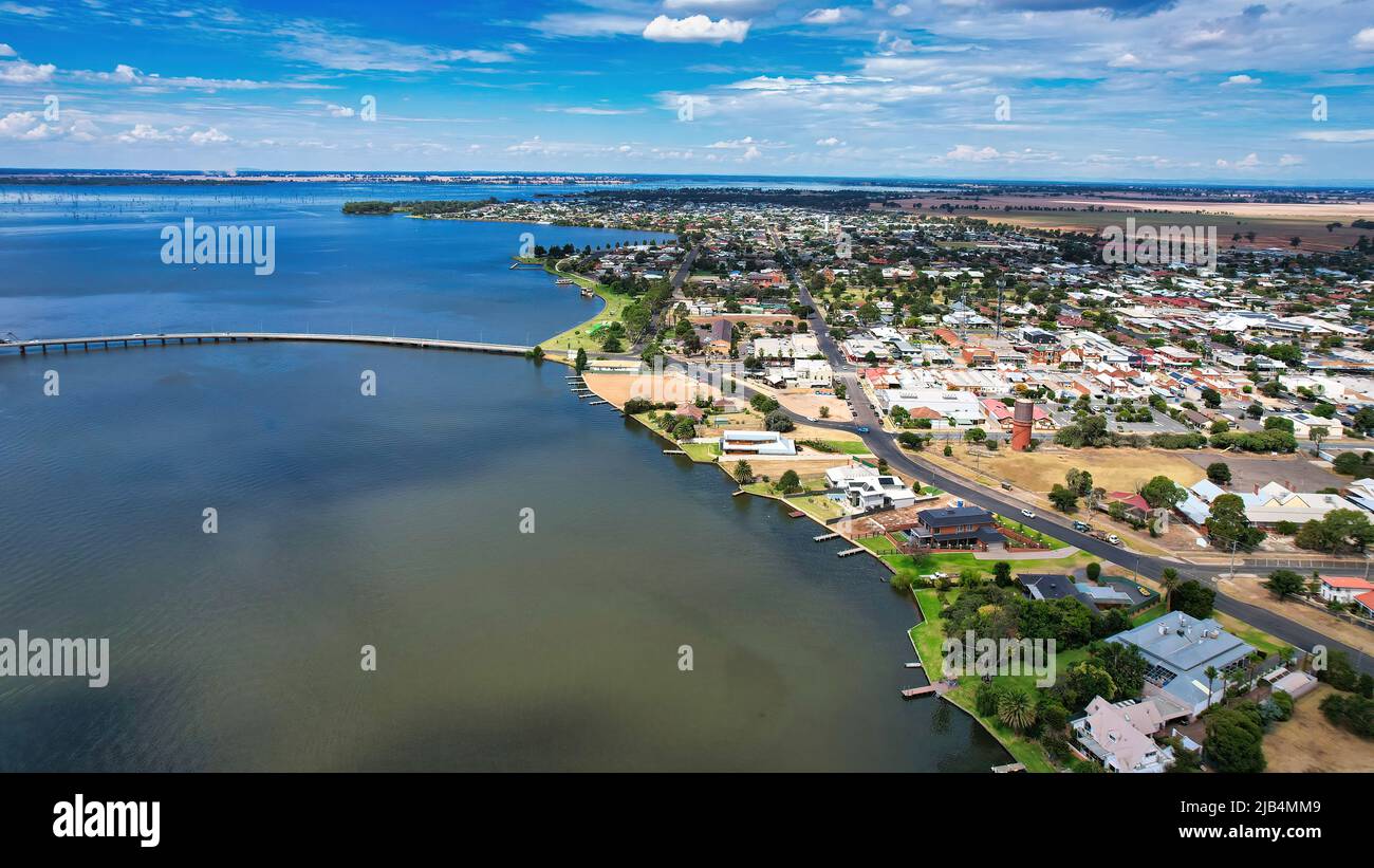 Yarrawonga mulwala bridge hi-res stock photography and images - Alamy