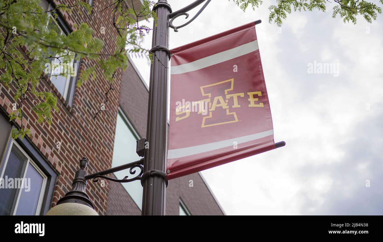 Iowa state university logo hi-res stock photography and images - Alamy