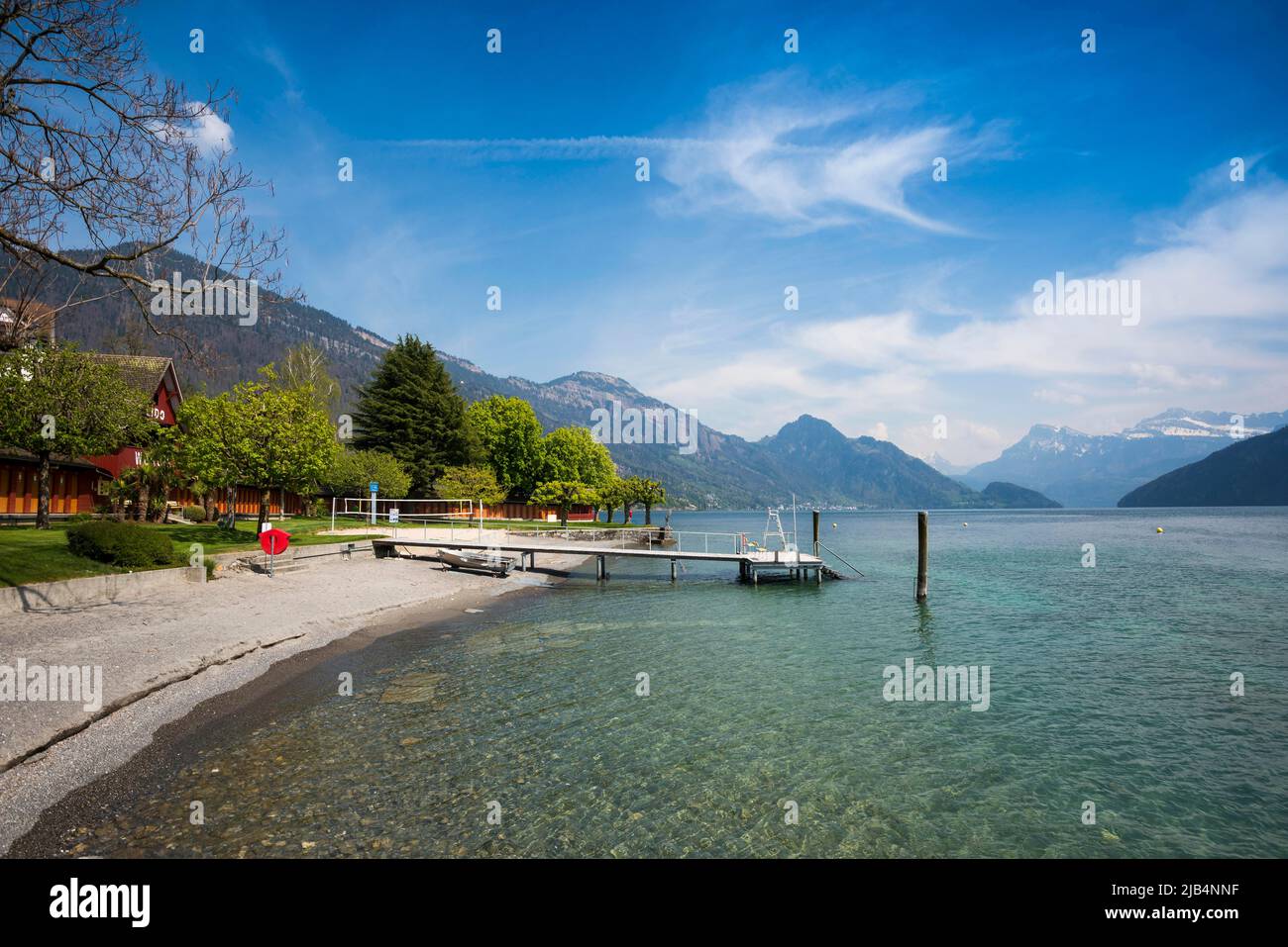 Pool lake lucerne hi-res stock photography and images - Alamy