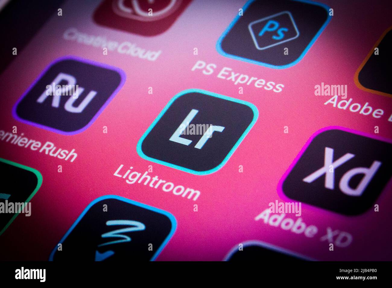App of Ps Lightroom, the image organization (importing, saving, viewing ...