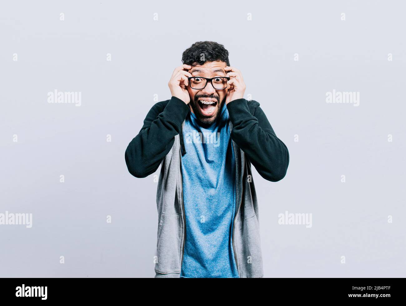 Surprised person opening his mouth, Surprised people with dumbfounded ...