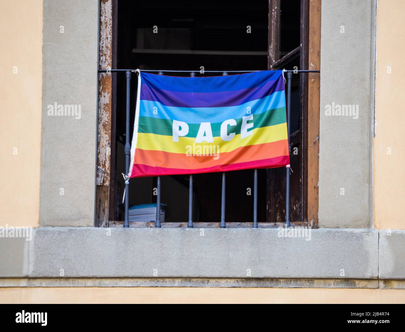 Flag of florence hi-res stock photography and images - Alamy