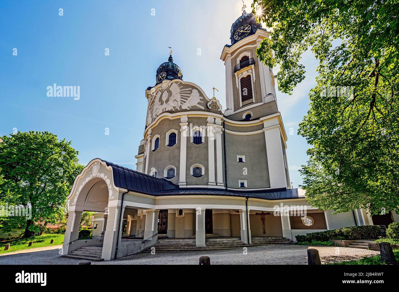The town parish church of St. Peter and Paul, "Dom des Westallgaeus ...