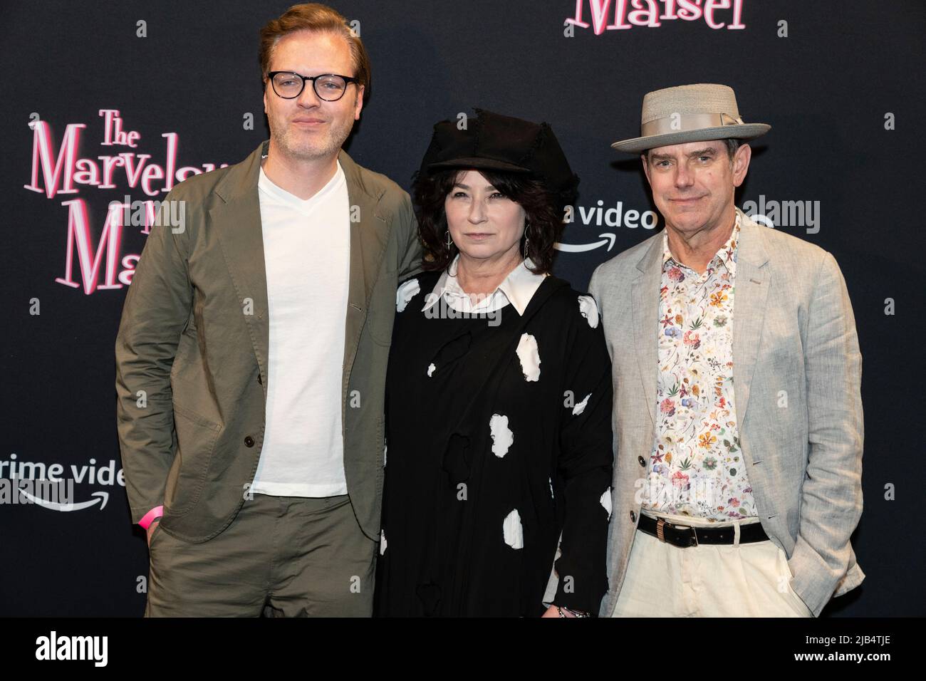 New York, NY - June 2, 2022: Marc Resteghini, Amy Sherman-Palladino ...