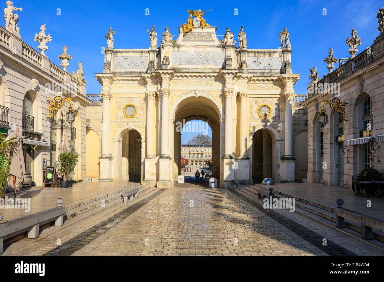 Arc Here Triumphal Arch, Place Stanislas, UNESCO World Heritage Site ...