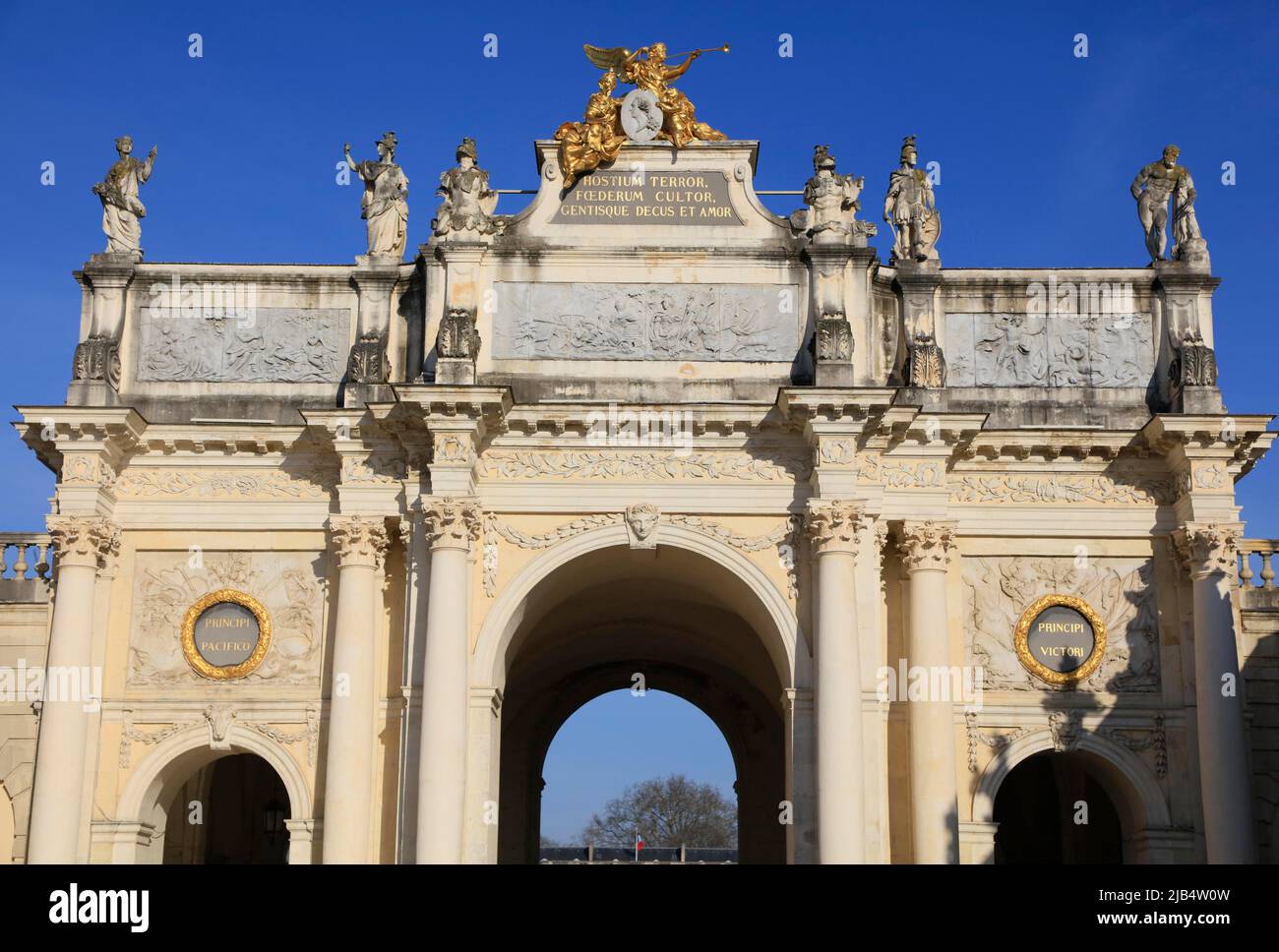 Arc Here Triumphal Arch, Place Stanislas, UNESCO World Heritage Site ...