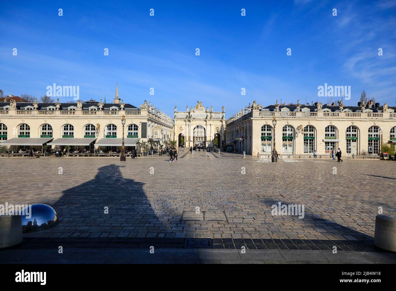 Arc Here Triumphal Arch, Place Stanislas, UNESCO World Heritage Site ...