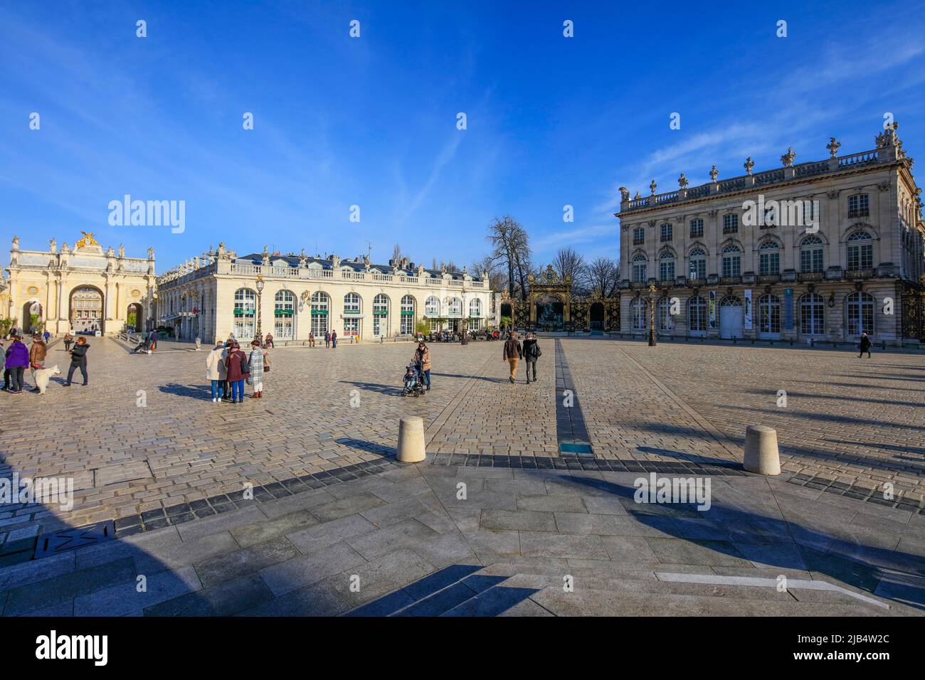 Arc Here Triumphal Arch and Opera House, Place Stanislas, UNESCO World ...