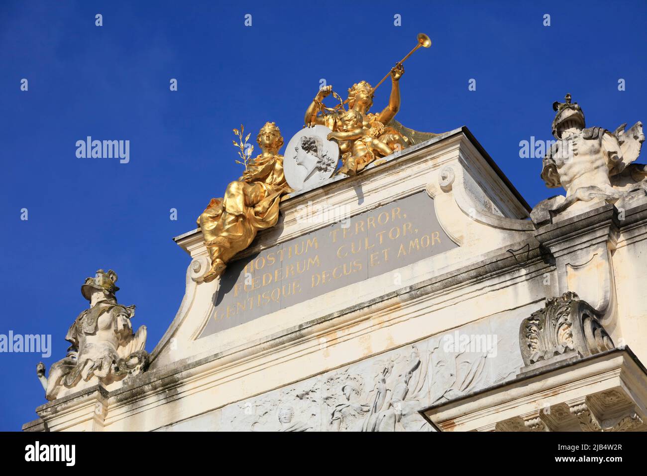 Arc Here Triumphal Arch, Place Stanislas, UNESCO World Heritage Site ...