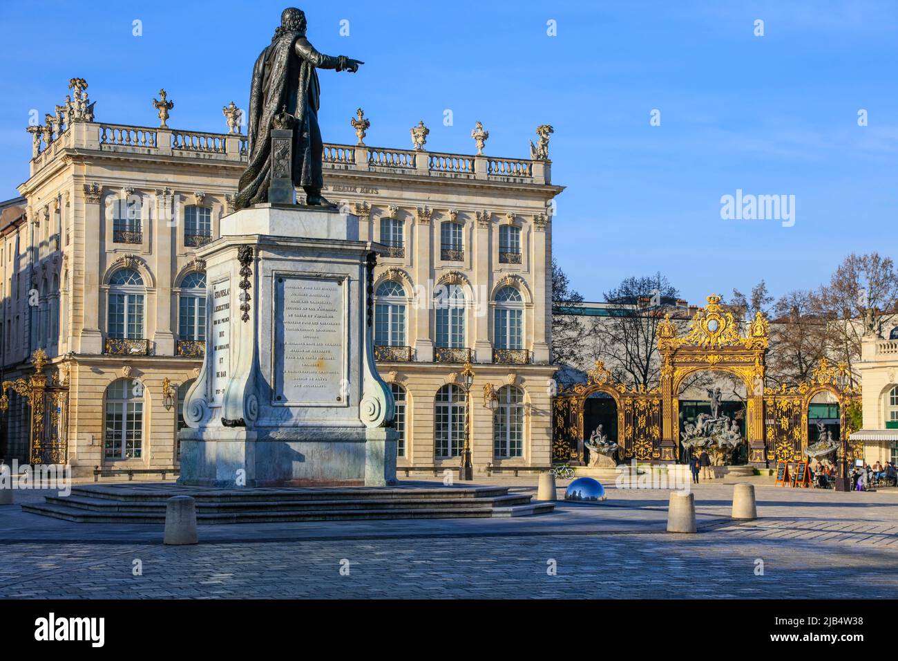 Statue of Stanislas Leszczynski and Neptune Fountain, Place Stanislas ...