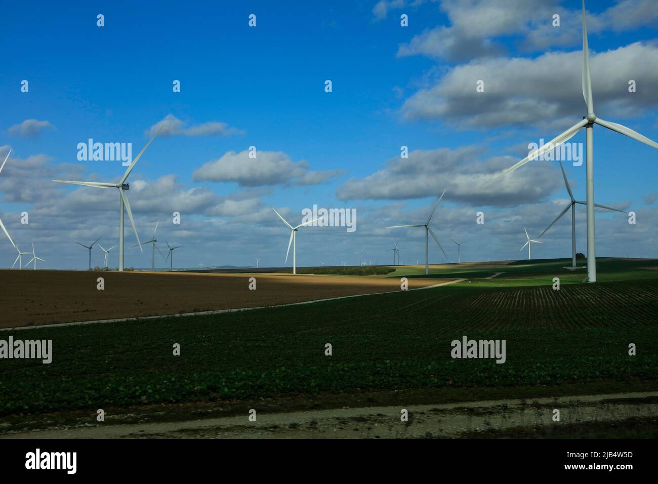 Parc eolien france hi-res stock photography and images - Alamy