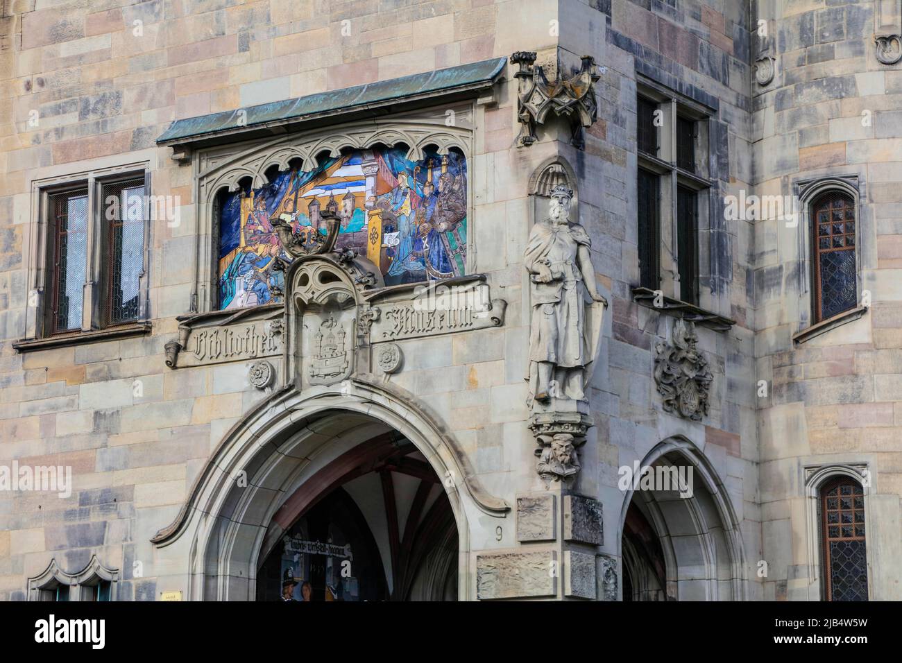 Historical Museum, Musee historique in neo-Renaissance style with hints ...