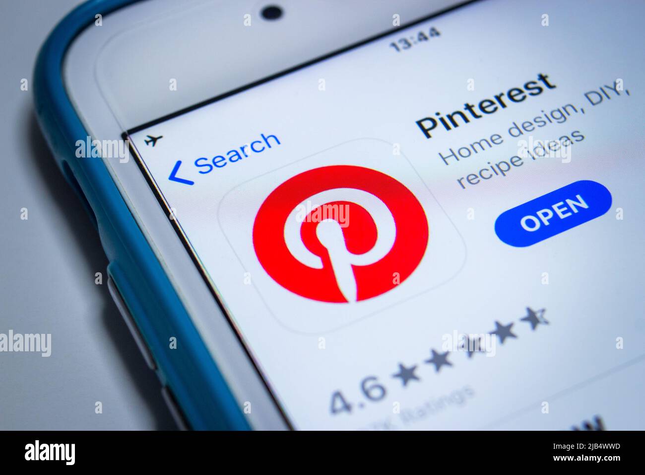 Pinterest, an US image sharing & social media designed to enable saving ...