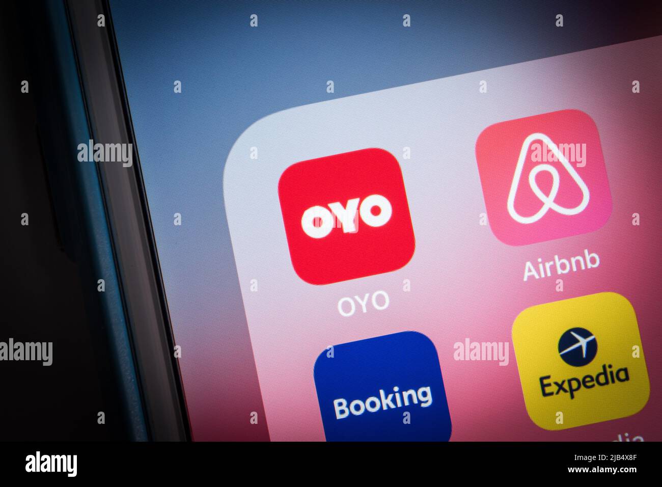 Kumamoto, Japan - May 7 2020 : Icon of OYO room (Oyo Hotels & Homes ...