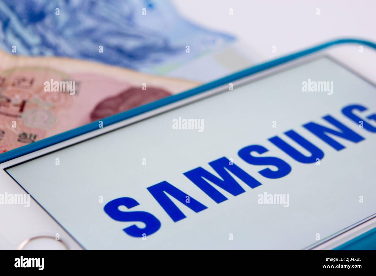 Logo of Samsung, a South Korean multinational conglomerate based in ...