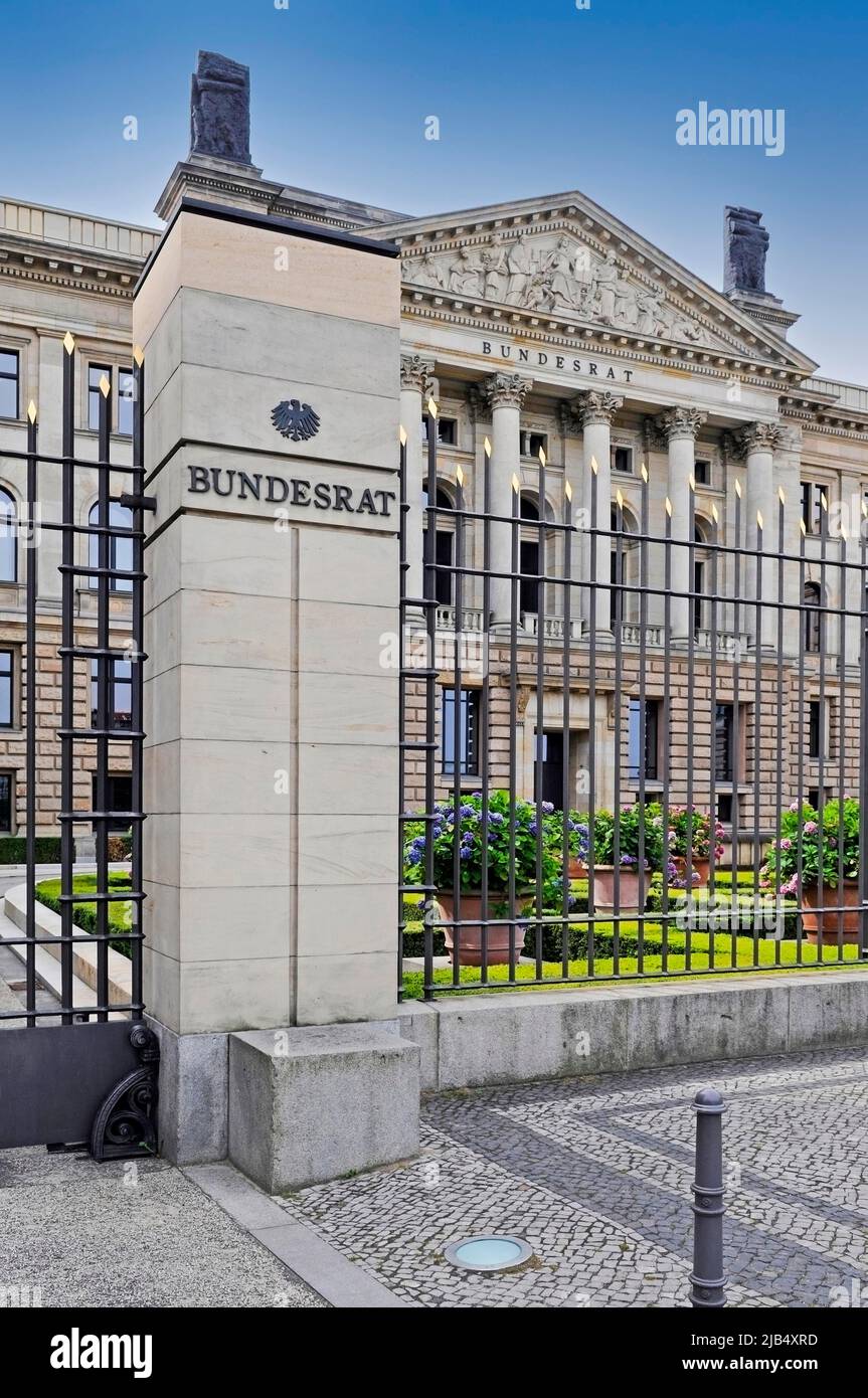 Bundesrat building, Berlin Mitte, Germany Stock Photo - Alamy