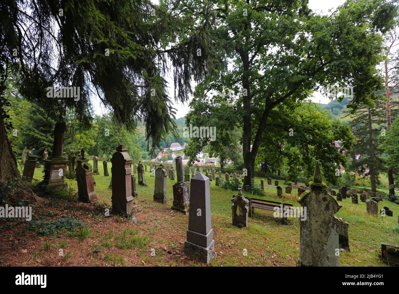 Buttenhausen Jewish cemetery, gravestones, mazewa, matzevah, matzewa ...