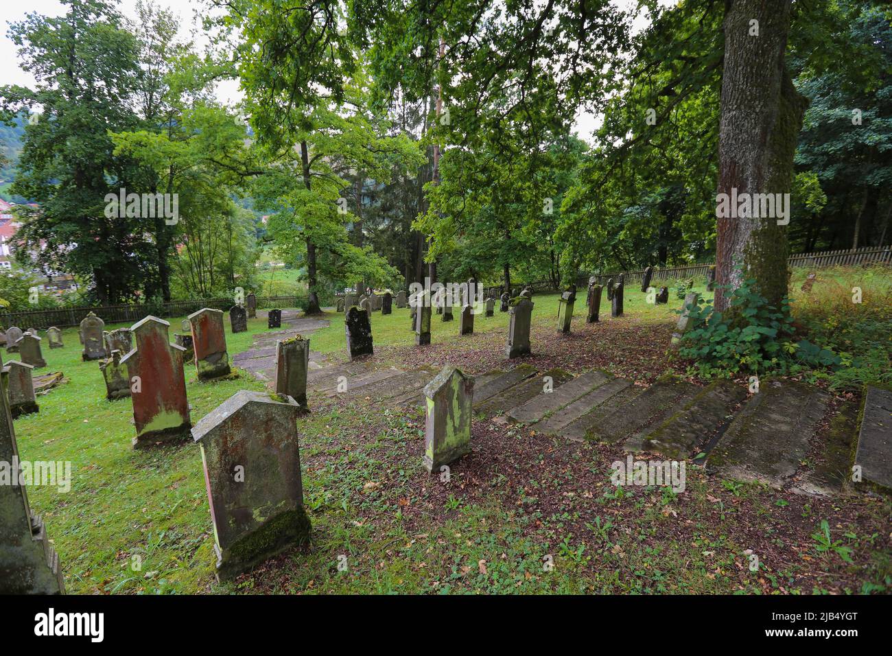 Buttenhausen Jewish cemetery, gravestones, mazewa, matzevah, matzewa ...