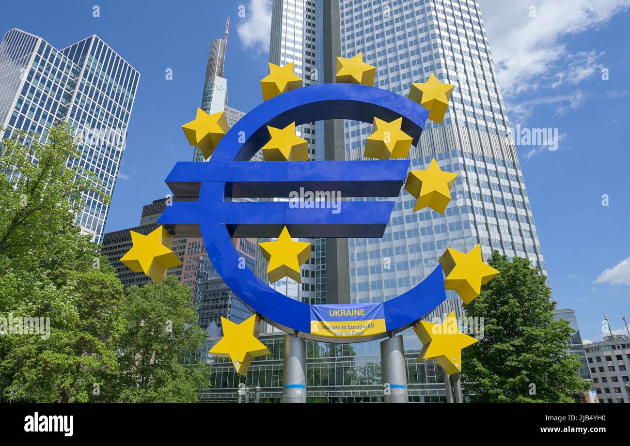 Euro logo hi-res stock photography and images - Alamy