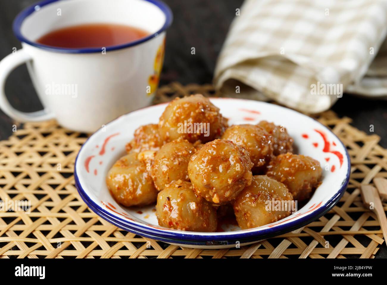 Cilok is Aci Dicolok, Traditional Street Food from West Java, Made from ...