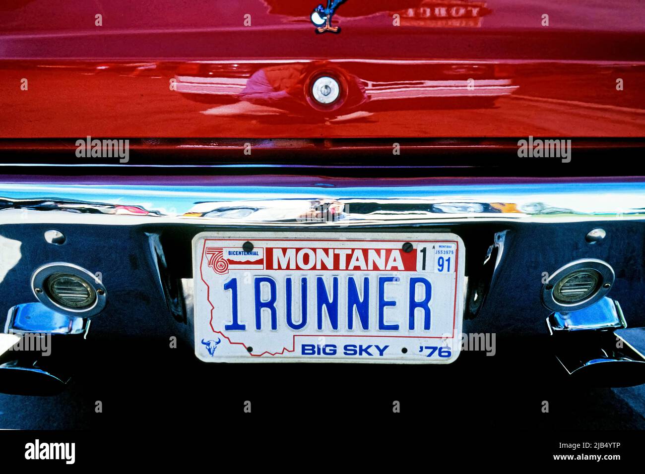 Montana license plate hi-res stock photography and images - Alamy