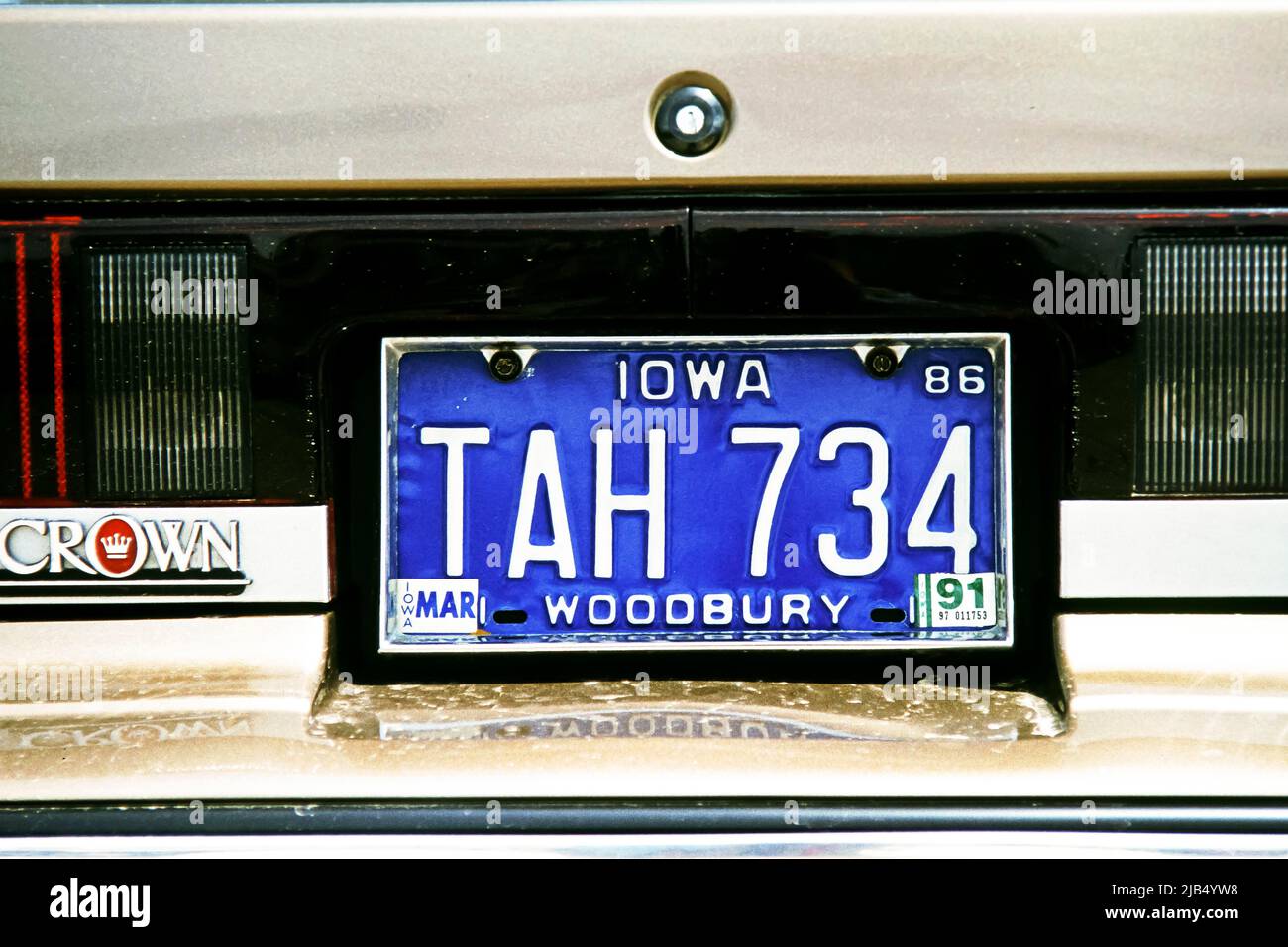 Alabama license plate hi-res stock photography and images - Alamy