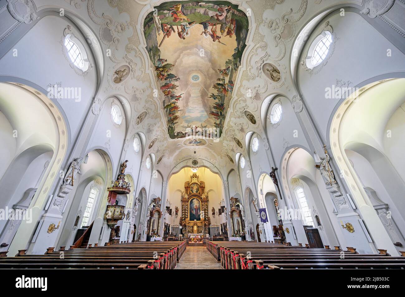 The town parish church of St. Peter and Paul, "Dom des Westallgaeus ...