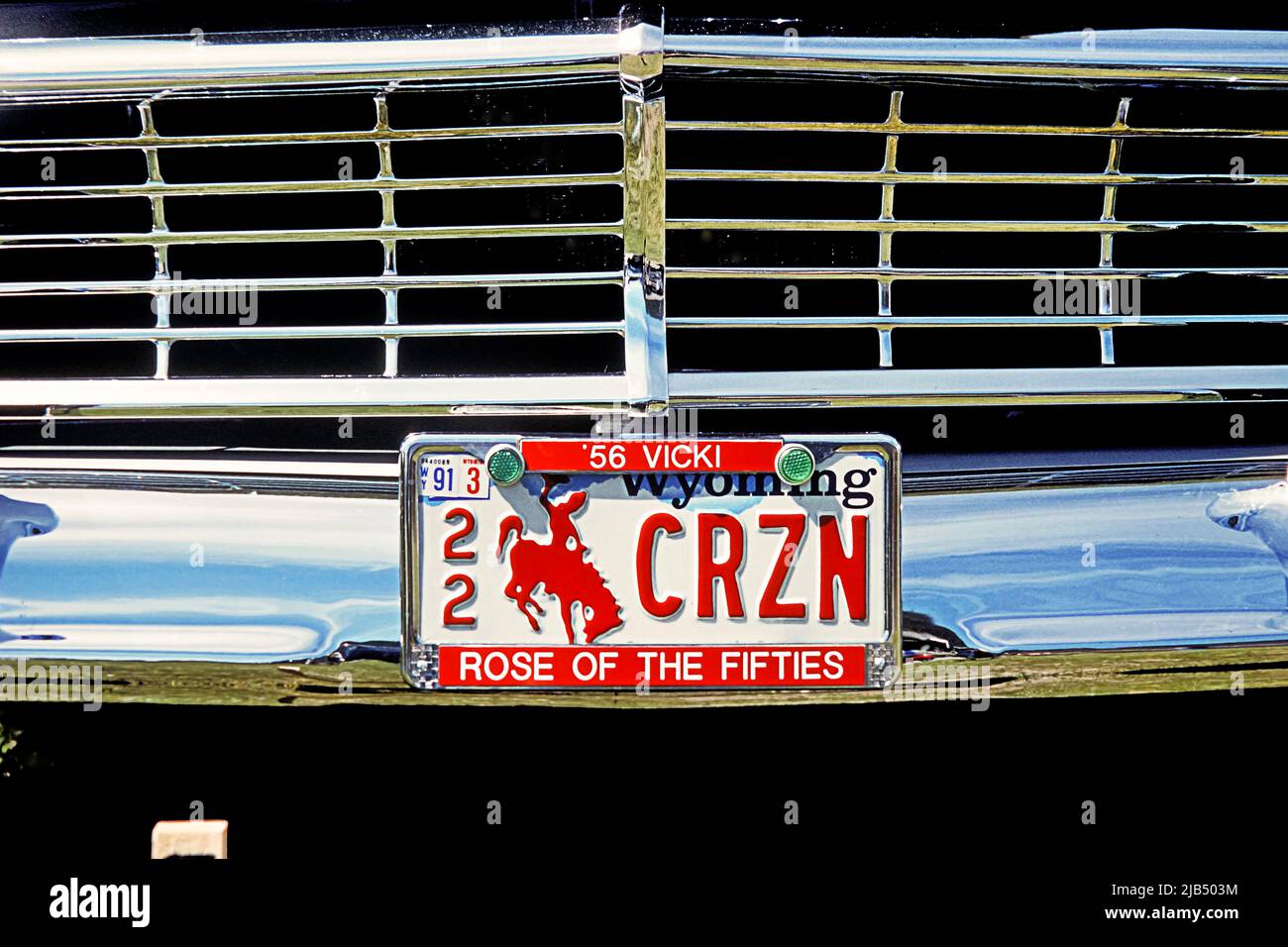 Usa car registration plates hi-res stock photography and images - Alamy