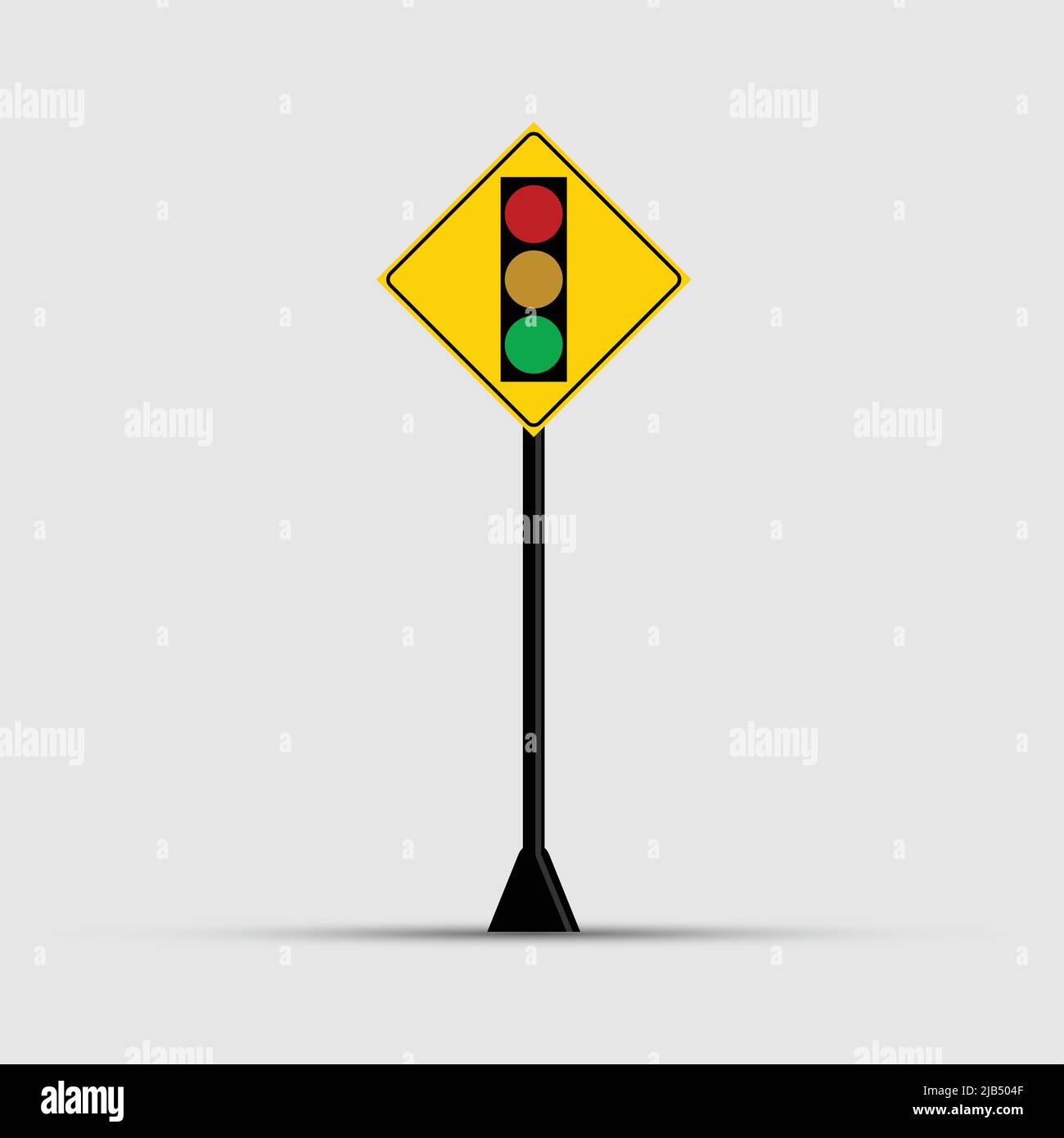 Light pole on background Stock Vector Images - Alamy