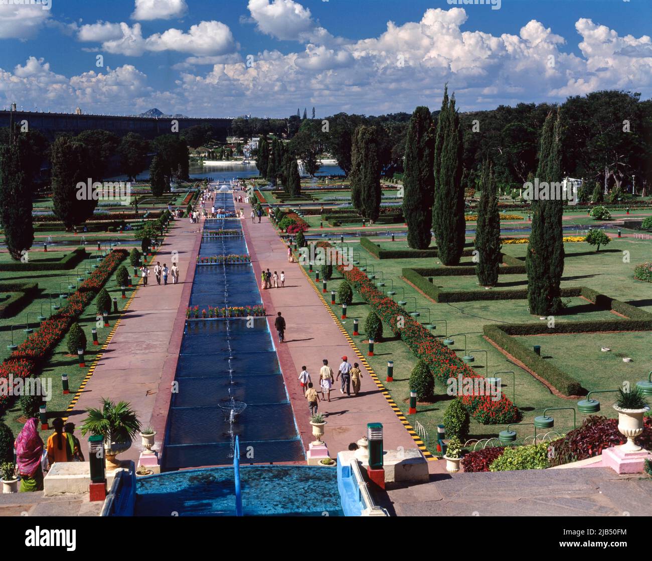 Brindavan Gardens in Mysuru or Mysore, Karnataka, India, Asia Stock ...