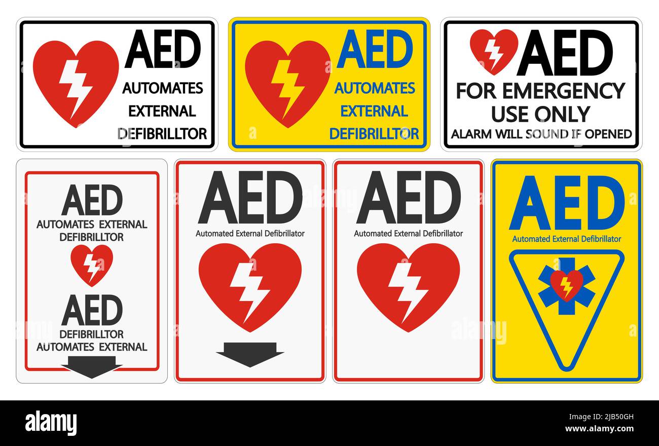 Set Symbol AED Sign label on white background Stock Vector Image & Art ...