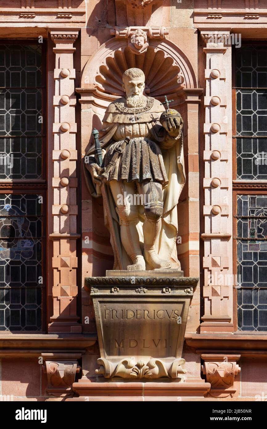 Sculpture of Frederick II the Wise, 1482, 1556, Count Palatine and ...