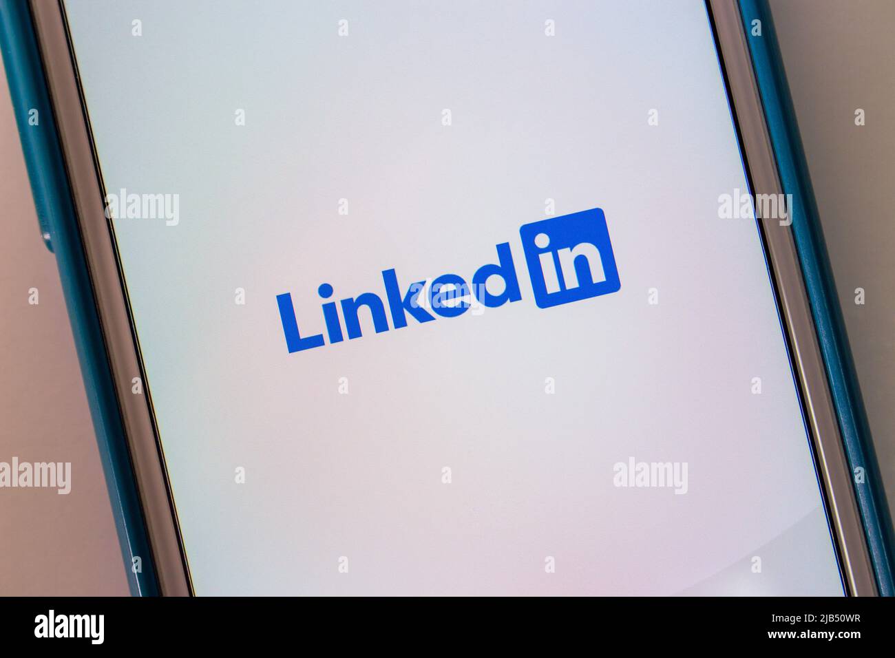 Kumamoto / JAPAN - Nov 17 2020 : Logo of LinkedIn, an US business ...