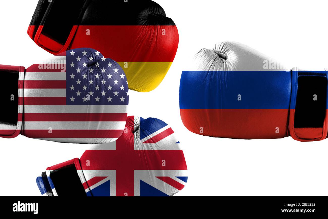 united states great britain and germany vs russia conflict ...