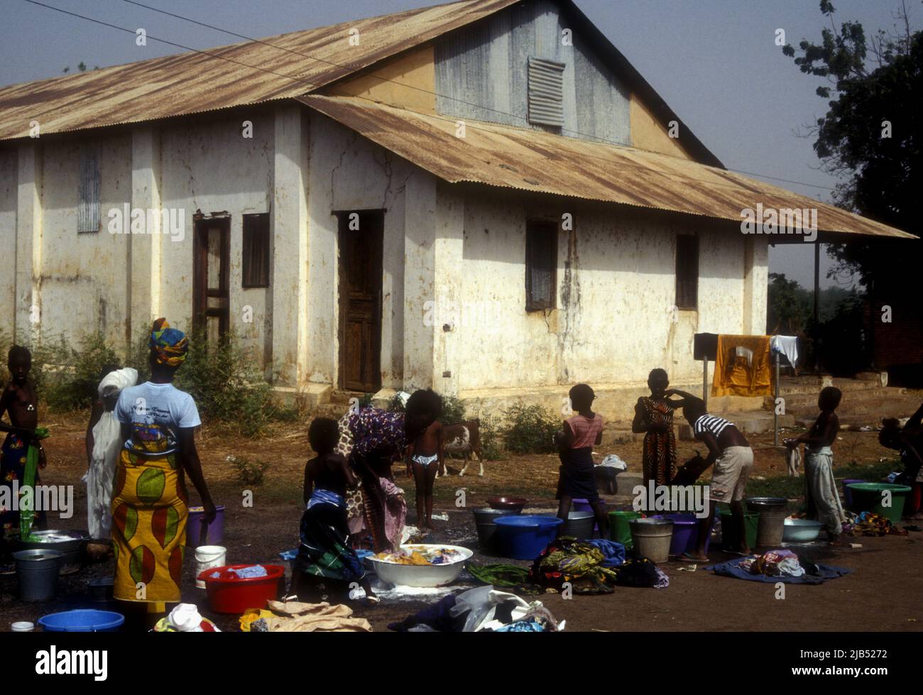 Slave house in Georgetown, a former British settlement founded in 1823 ...