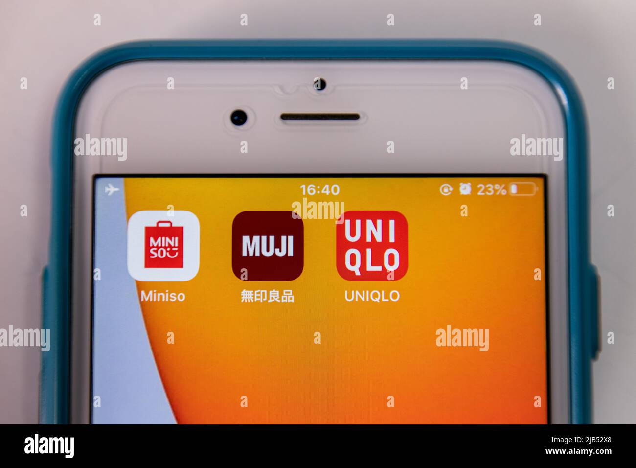 Icons of Miniso, MUJI & Uniqlo on iOS. Miniso often criticized as a ...