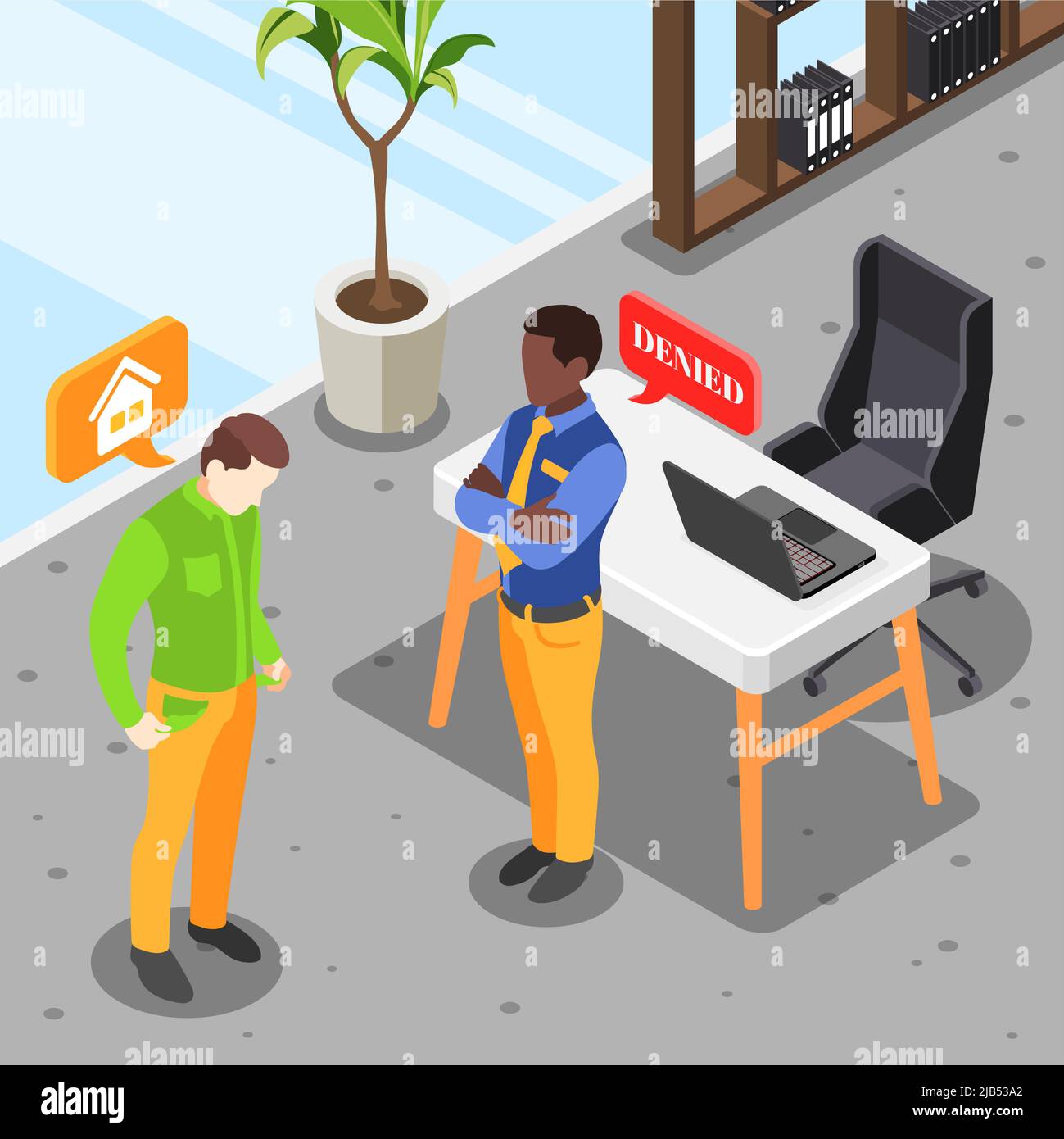 Borrower vector vectors hi-res stock photography and images - Alamy