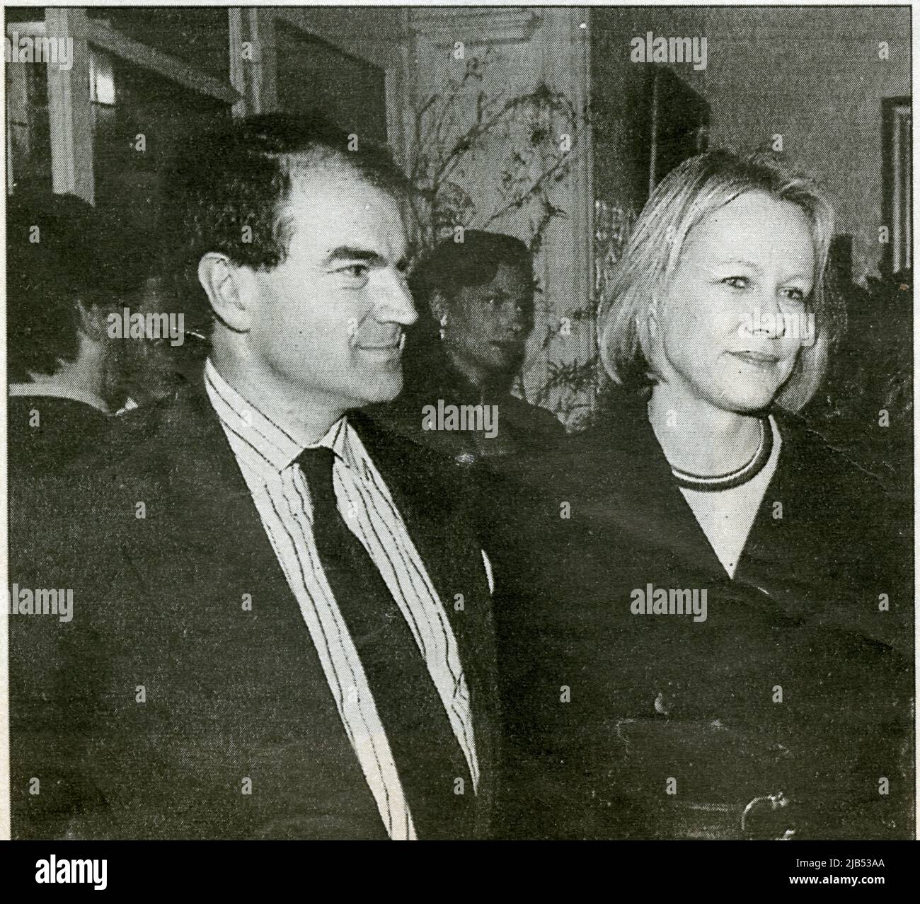 Le comte et la comtesse Christian de Malherbe Stock Photo - Alamy