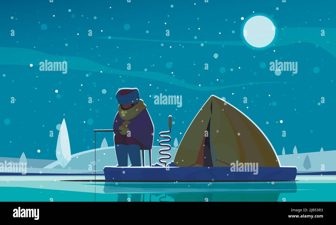 Frost on tent Stock Vector Images - Alamy