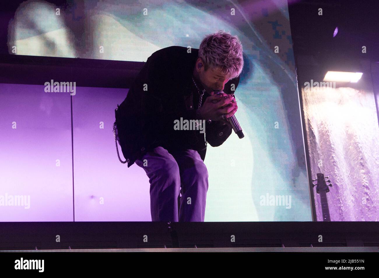 Machine Gun Kelly performs live at Fabrique in Milano, Italy, on ...