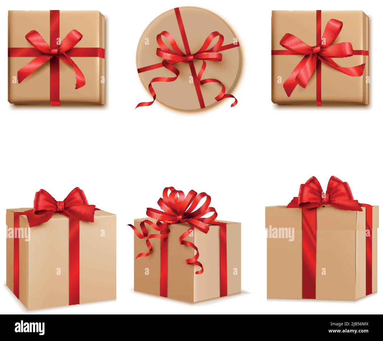Selection of gifts Stock Vector Images - Alamy
