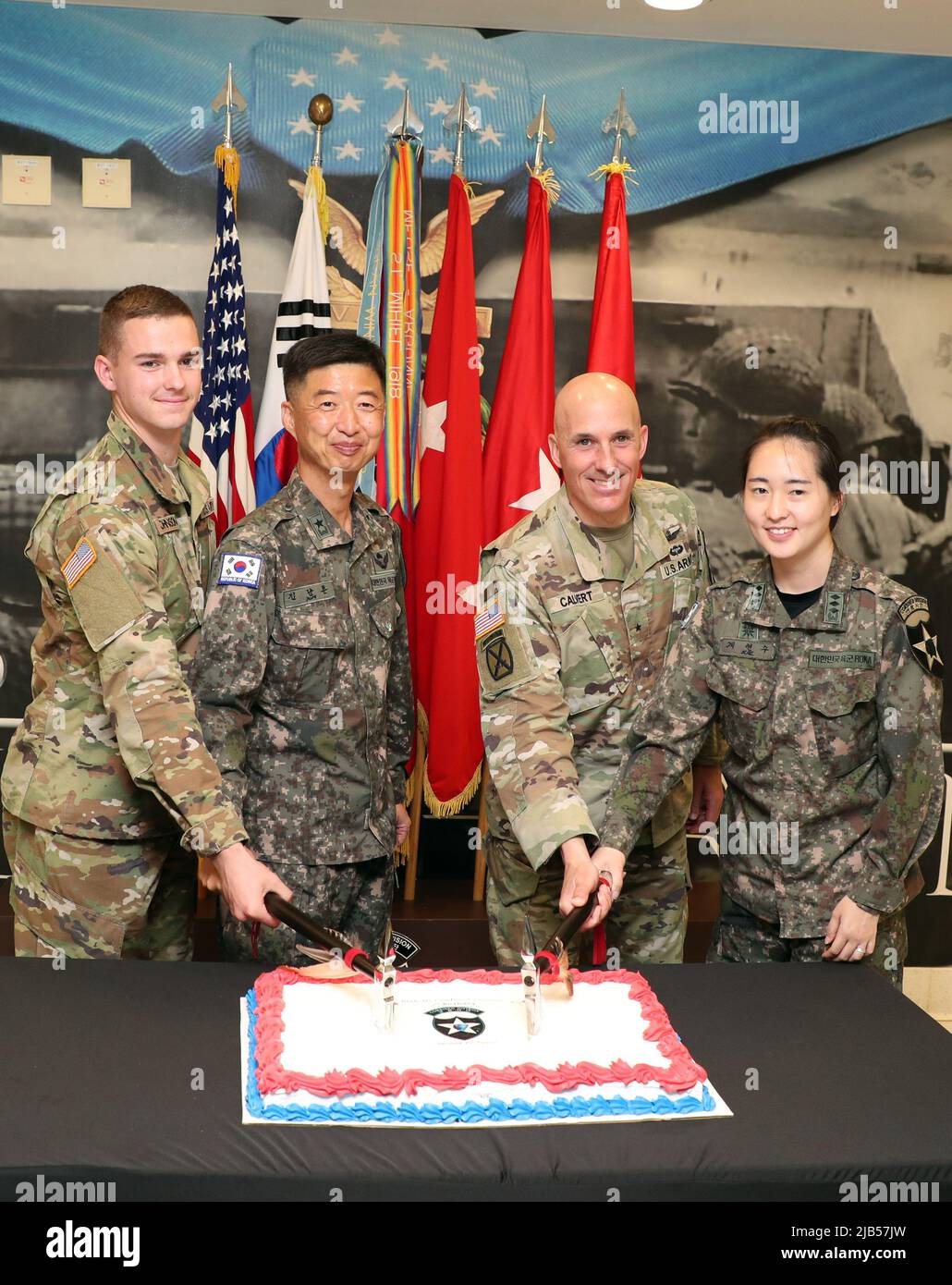 7th anniv. of S. Korea-U.S. combined division's launch South Korean ...